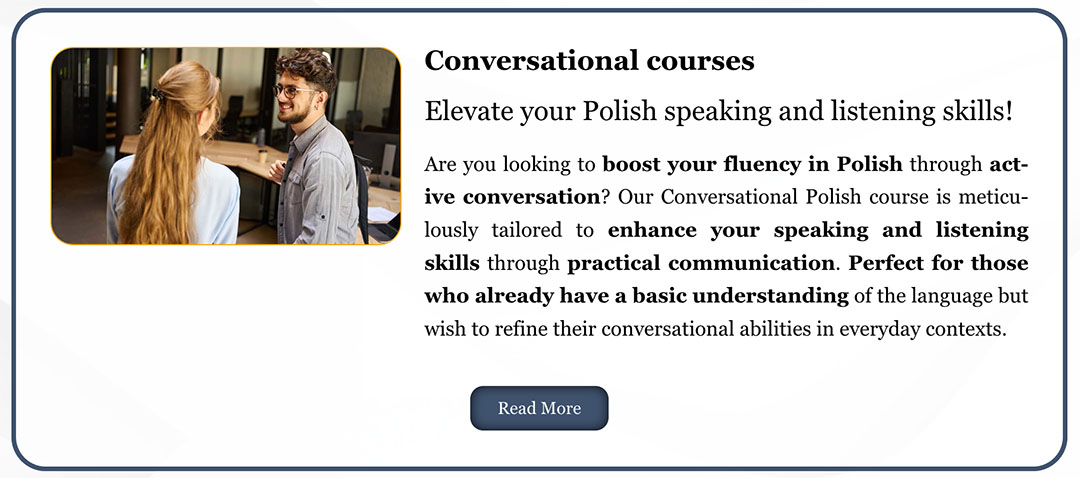 Conversational Polish Language Courses Online
