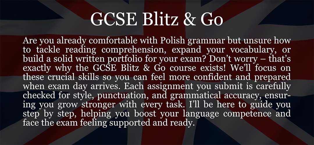 Polish GCSE Exam Preparation Online Platform